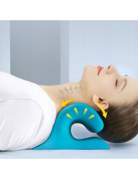 Relaxation pillow for neck and shoulders